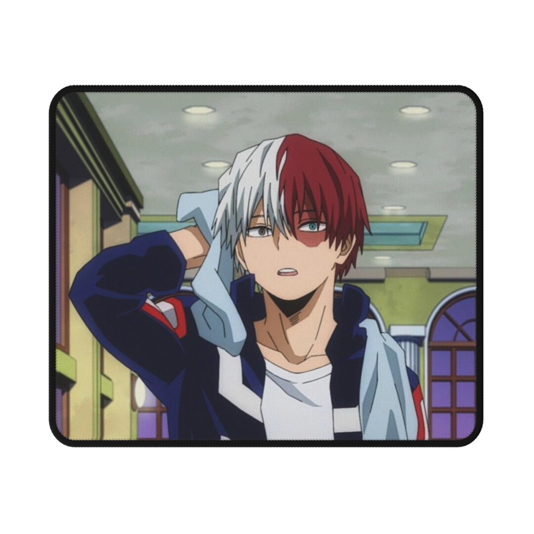 Shoto Todoroki, Todoroki, Non-slip Gaming Mouse Pad, Shoto, ICYHOT, Icy ...