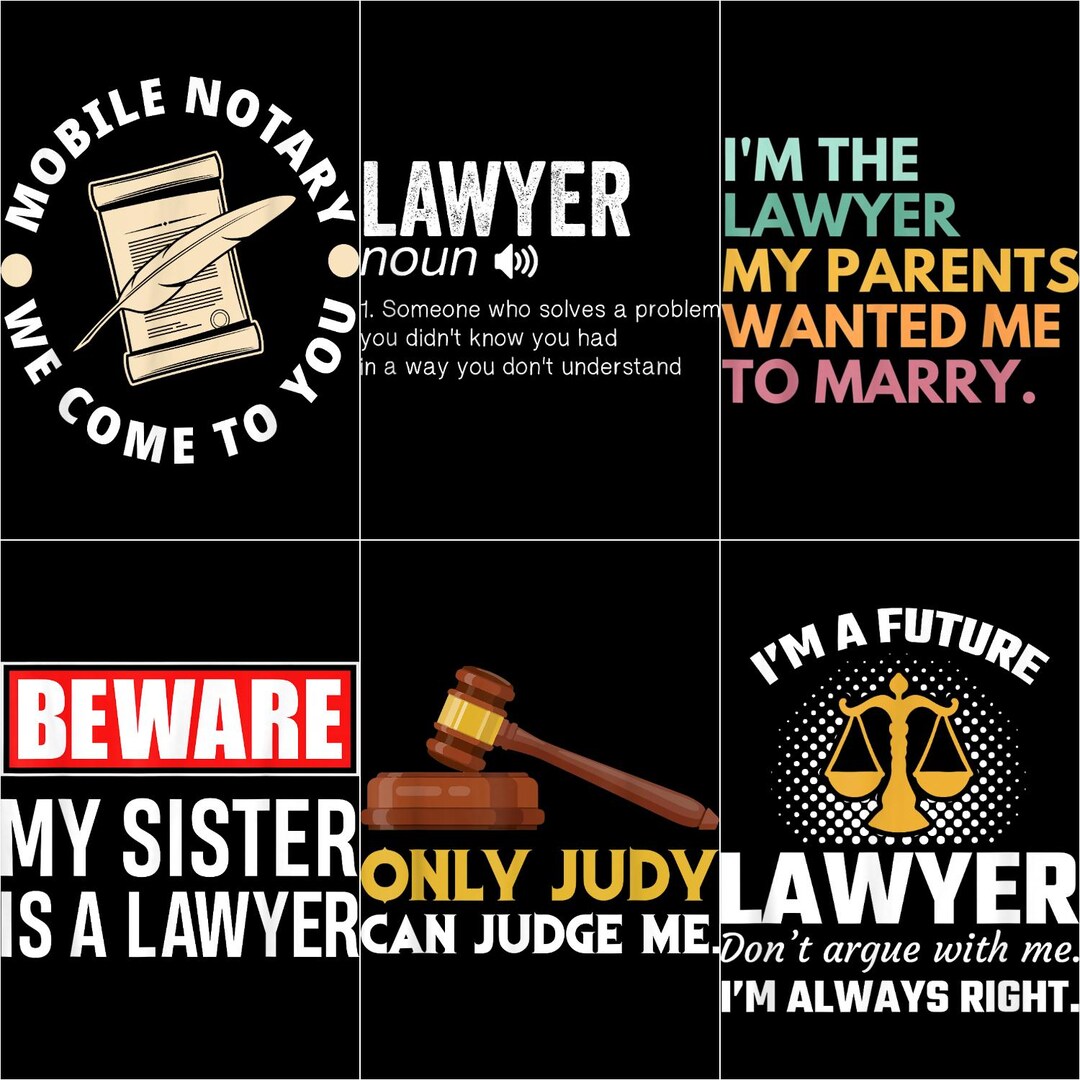 Funny Lawyer PNG, Legal Humor, Attorney Quotes, Mobile Notary, Only ...
