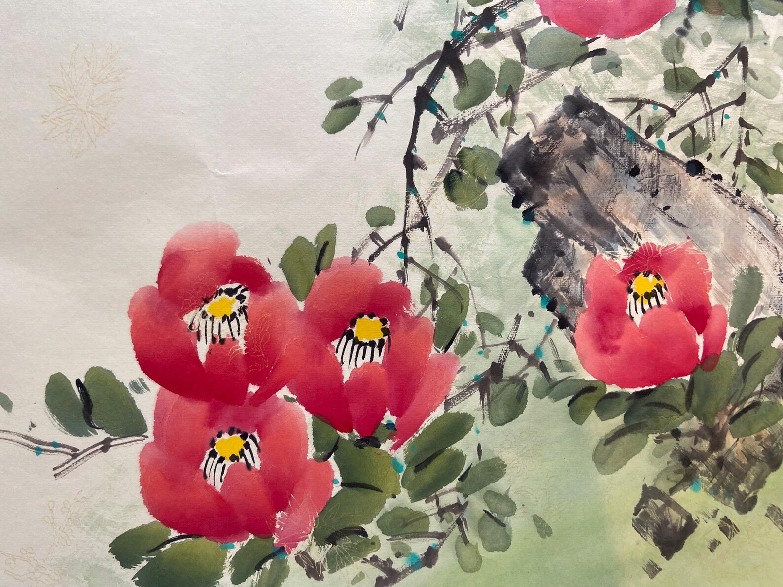 Hand Drawing Korean Traditional Art, Korean Folk Painting, Korean ...
