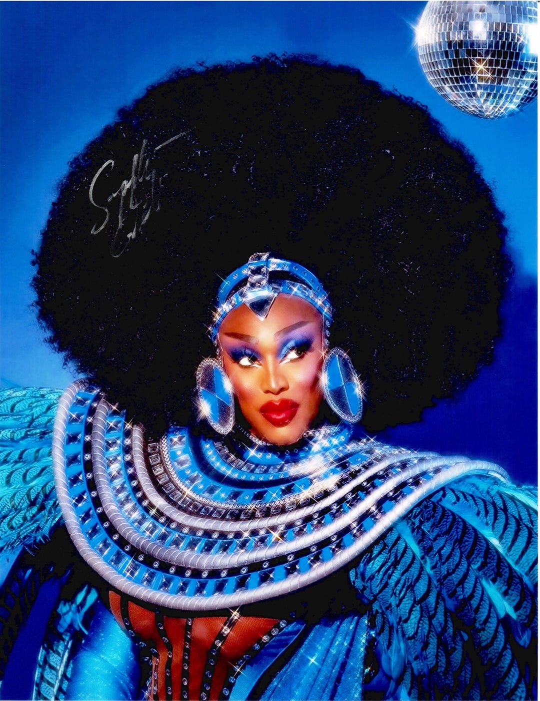 Sapphira Crystal | Rupaul's Drag Race | 8.5x11 Authentic Autograph - Etsy