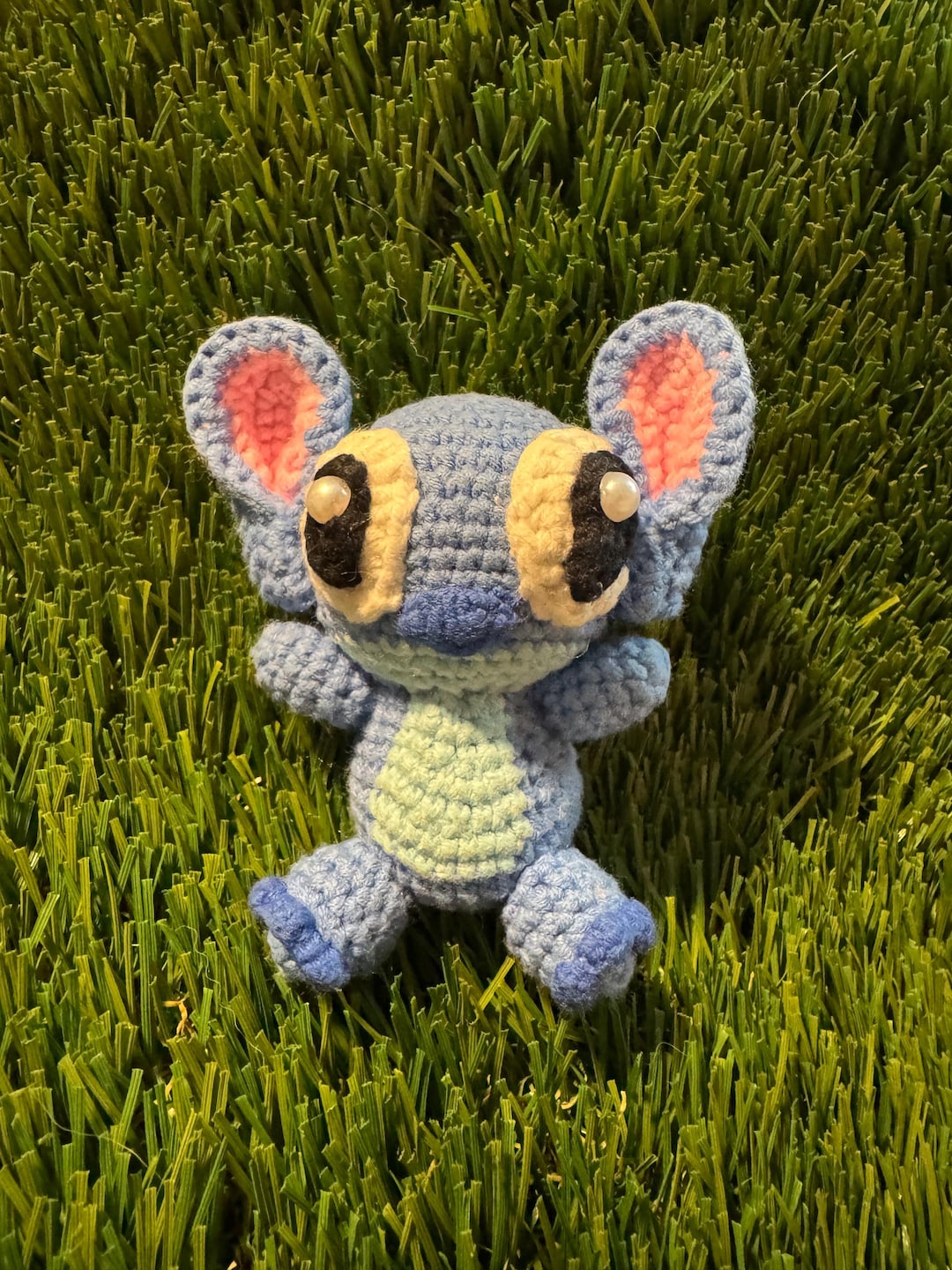Stitch, Handmade, Fanmade, Custom Anime, Manga, Crochet, Doll, Anime ...