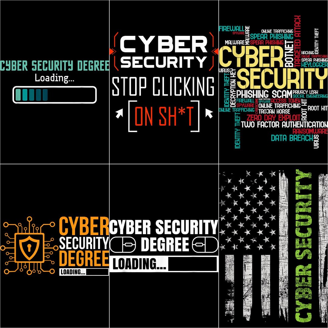 Cyber Security Degree Loading PNG File - Funny Tech Cybersecurity ...
