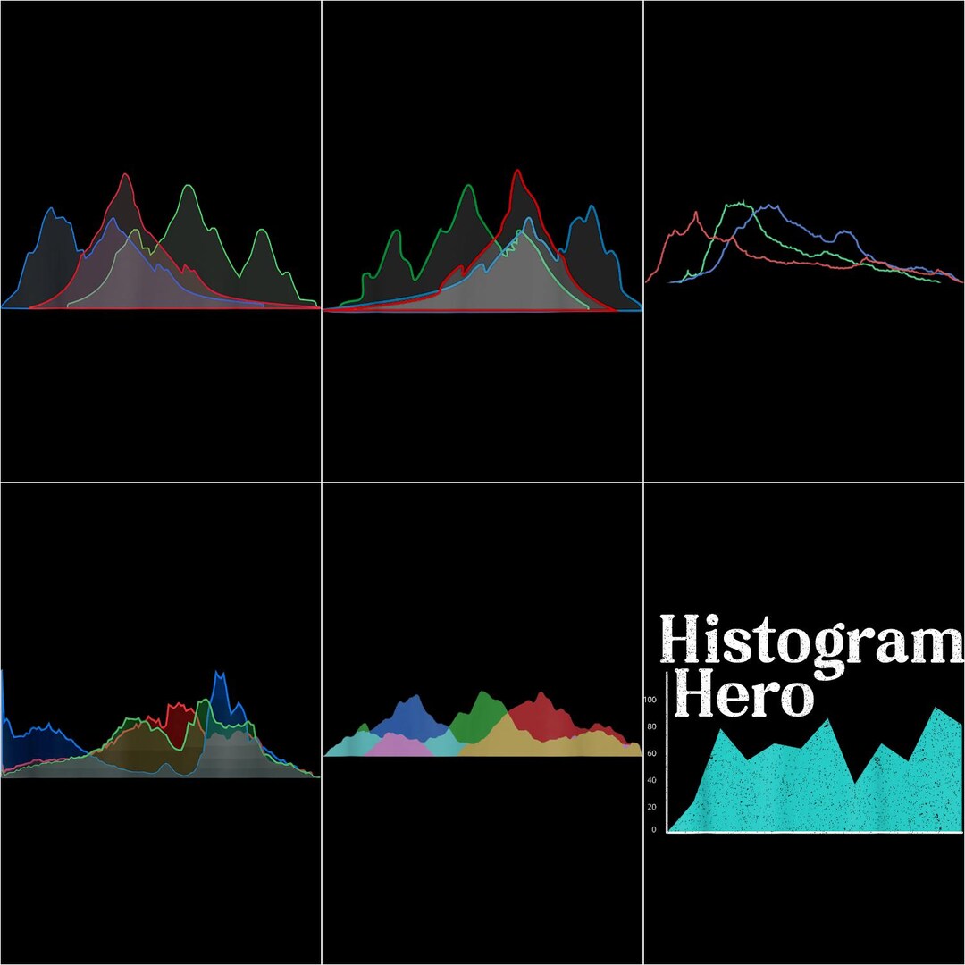Histogram Hero PNG Files - Colorful Data Visualization Designs | Digital Download for T-shirts ...
