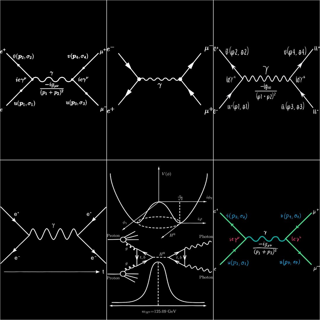 Feynman Diagram Electron, Quantum - Positron Annihilation PNG File ...