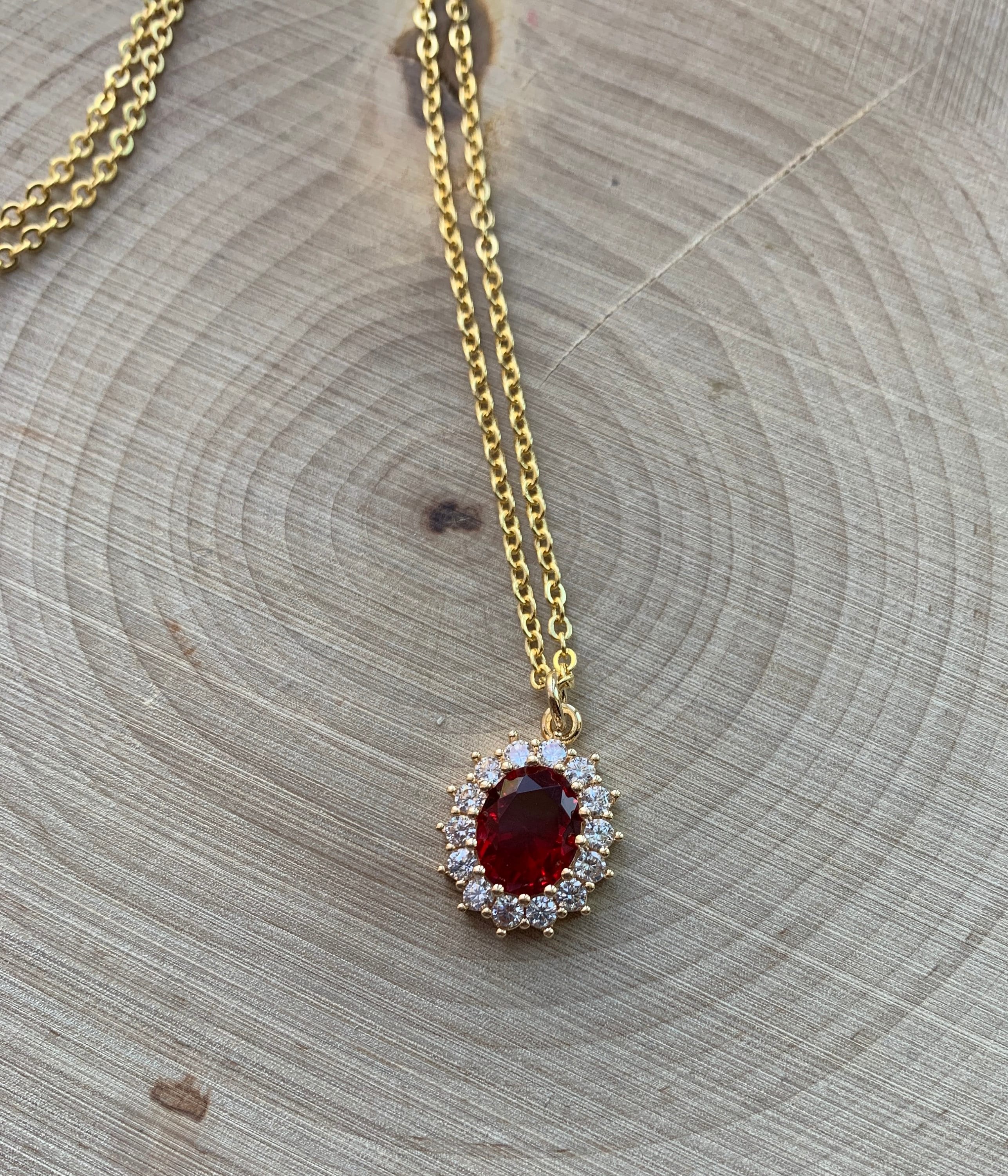 Kate Middleton Ruby Necklace