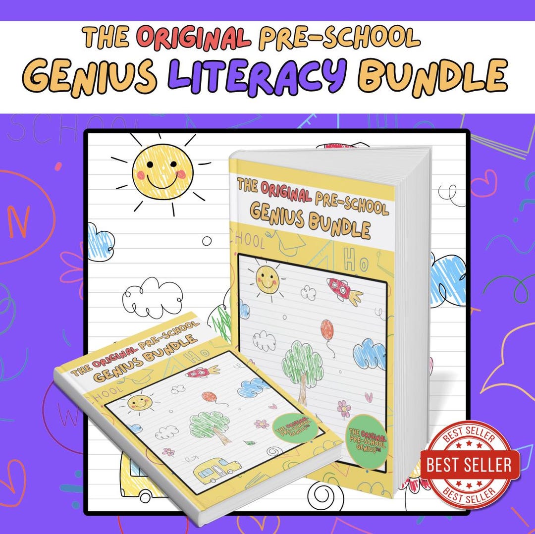 The Original Pre-school Literacy Bundle - Etsy