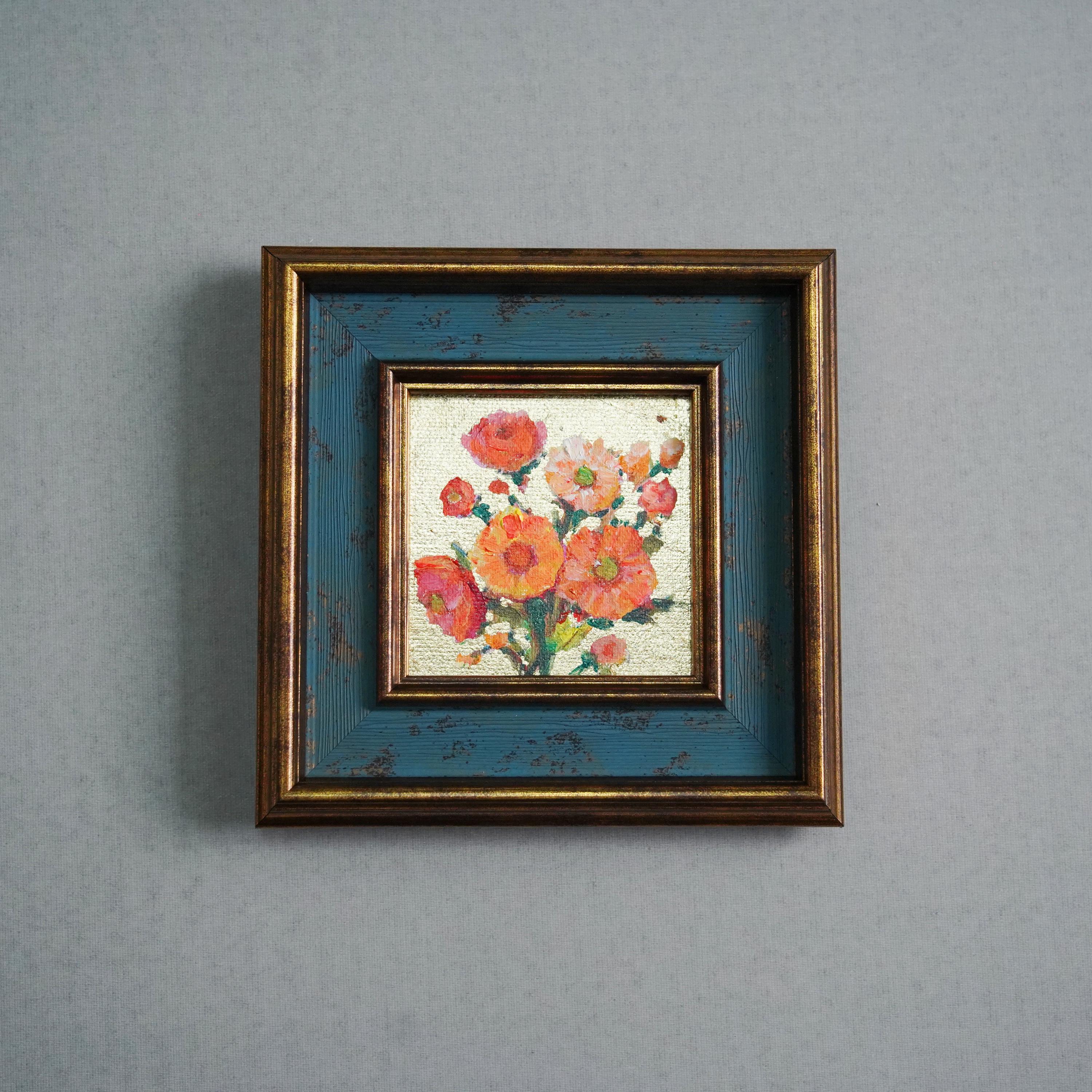 Original Flower Painting Art, Thick-coated Oil Bouquets, Flower Oil ...