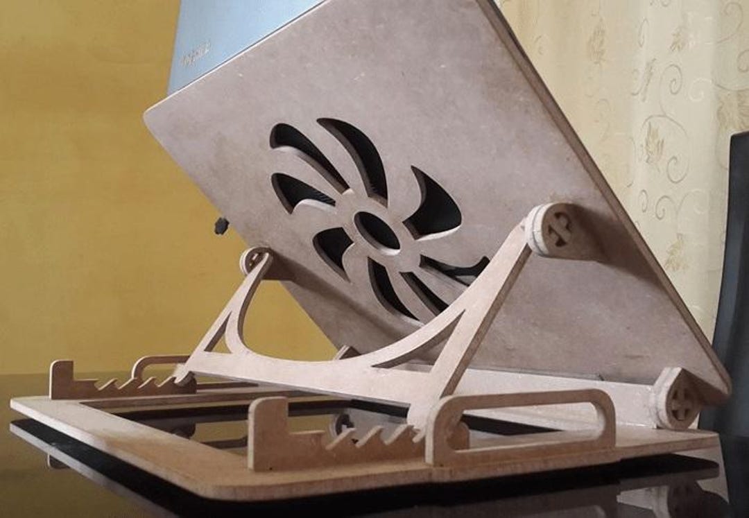 Laptop-stand CNC Files, Vector Designs, Laser Cutting Files, CNC Router ...