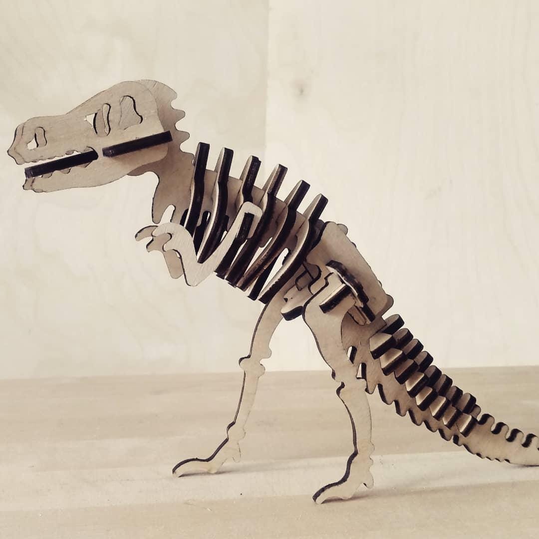 Dinosaur-skeleton-puzzle, CNC Router Projects, Carving Patterns ...