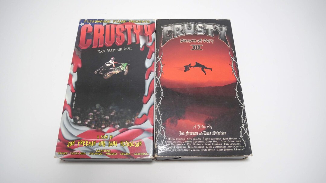 Crusty Demons of Dirt VHS Tapes - Etsy