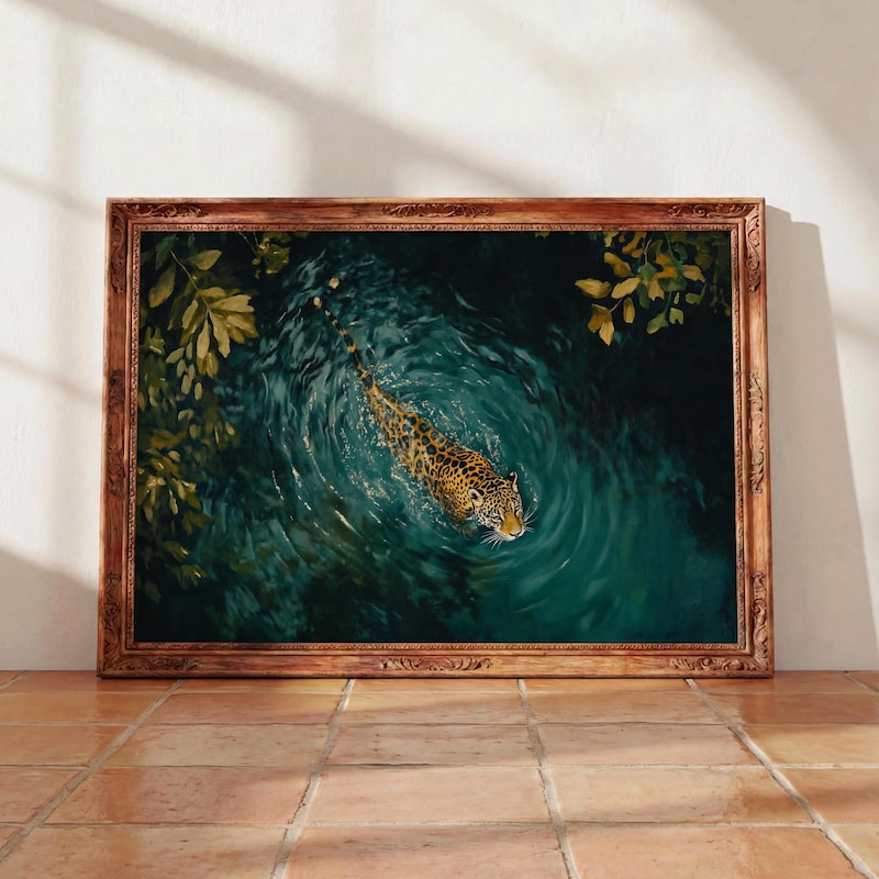 Mexican Cenote Painting - Etsy