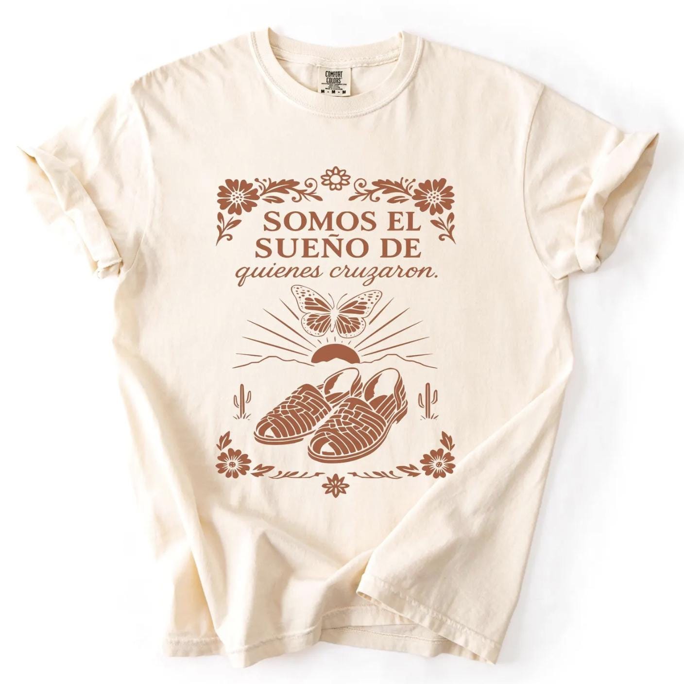 Mexican Pride Shirt Design: Huaraches & Butterfly SVG (digital Download ...
