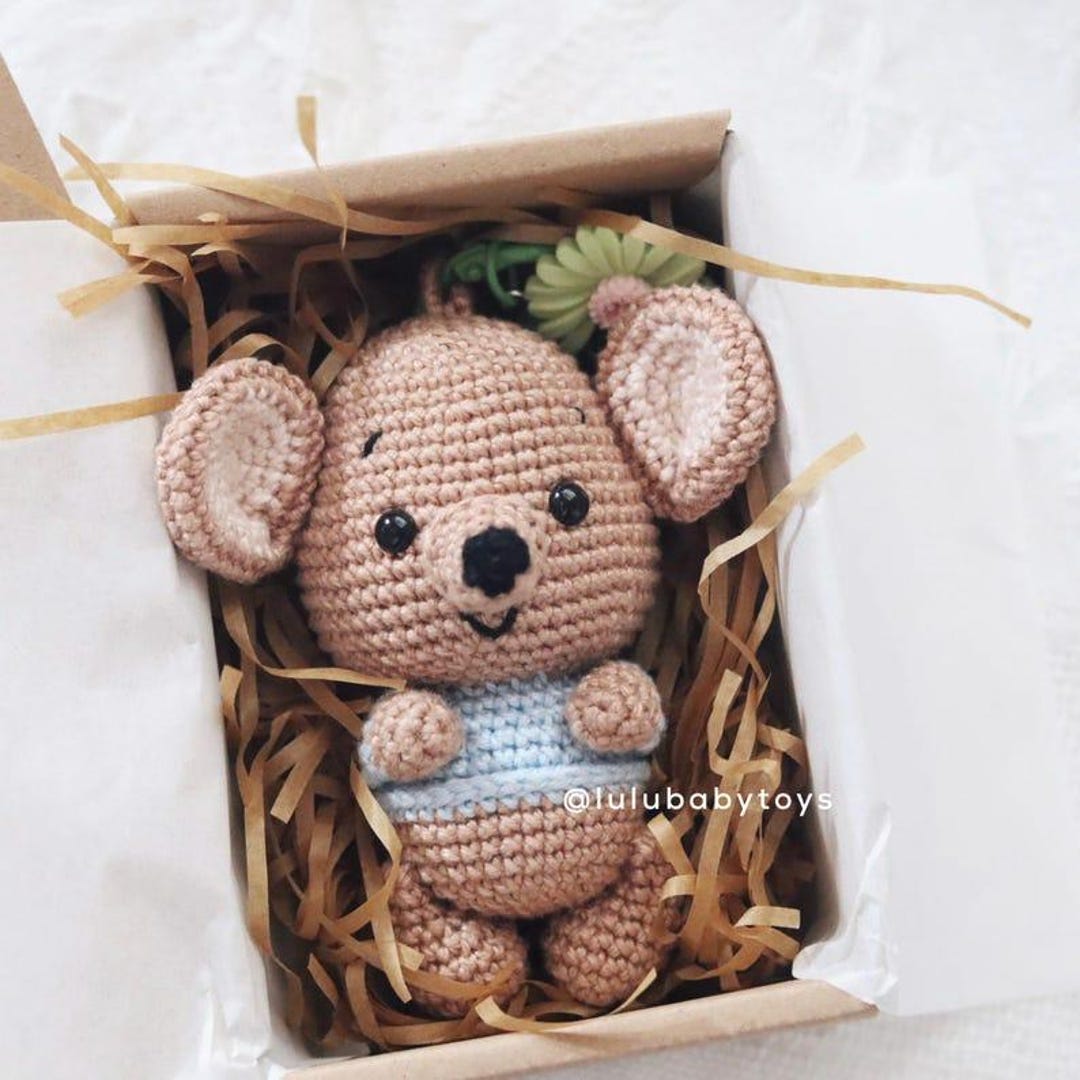 Roo Keychain Crochet Pattern - Etsy