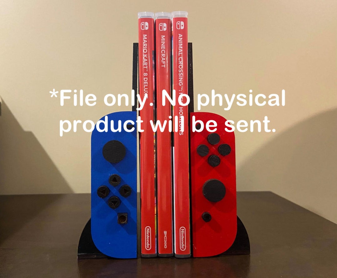 Switch Game Bookends Laser Cut File *glowforge - Etsy