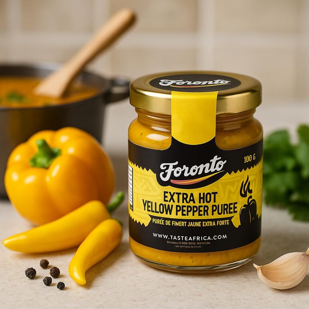 Extra Hot Yellow Pepper Puree – Spicy Chili Paste, All-natural - Etsy