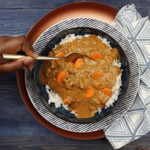 Tigadegue-na African Peanut Stew With Okra | High Protein Comfort Food ...