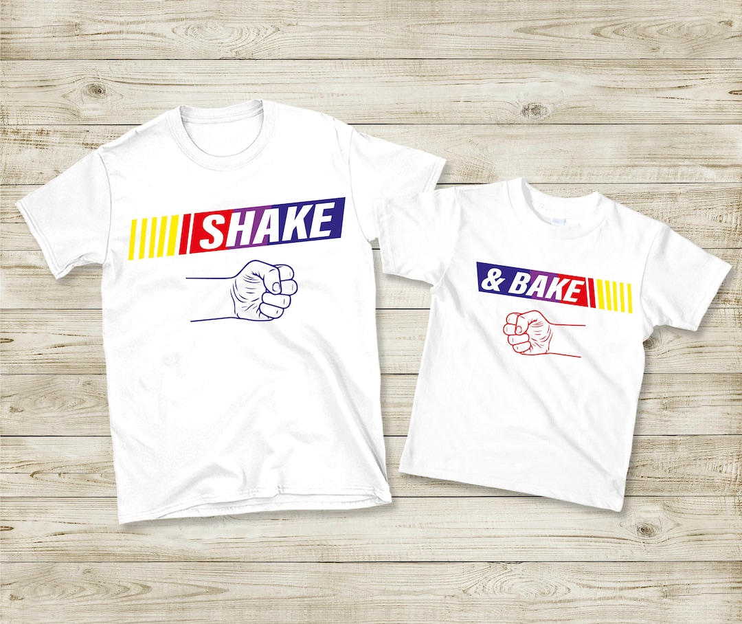 Shake and Bake Father and Son Shirt, Pit Crew Talladega Nights Tee ...