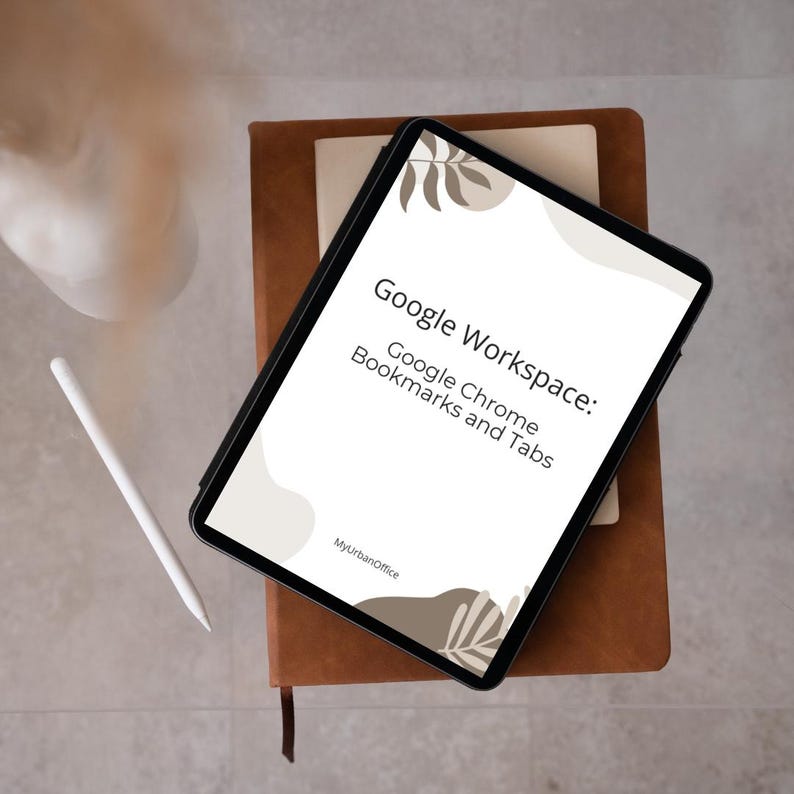 Google Chrome Bookmarks & Tabs Guide | Digital How-to Tutorial - Etsy