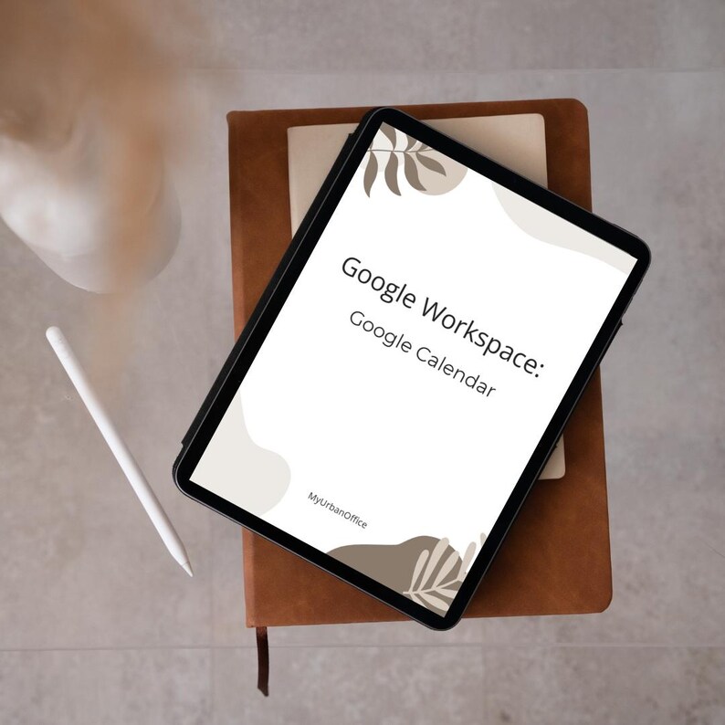 Google Calendar How-to Guide | Digital Productivity Planner | Time ...
