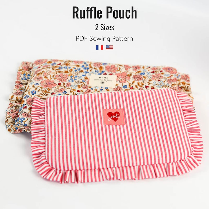 Quilted Tote With Ruffles - Etsy