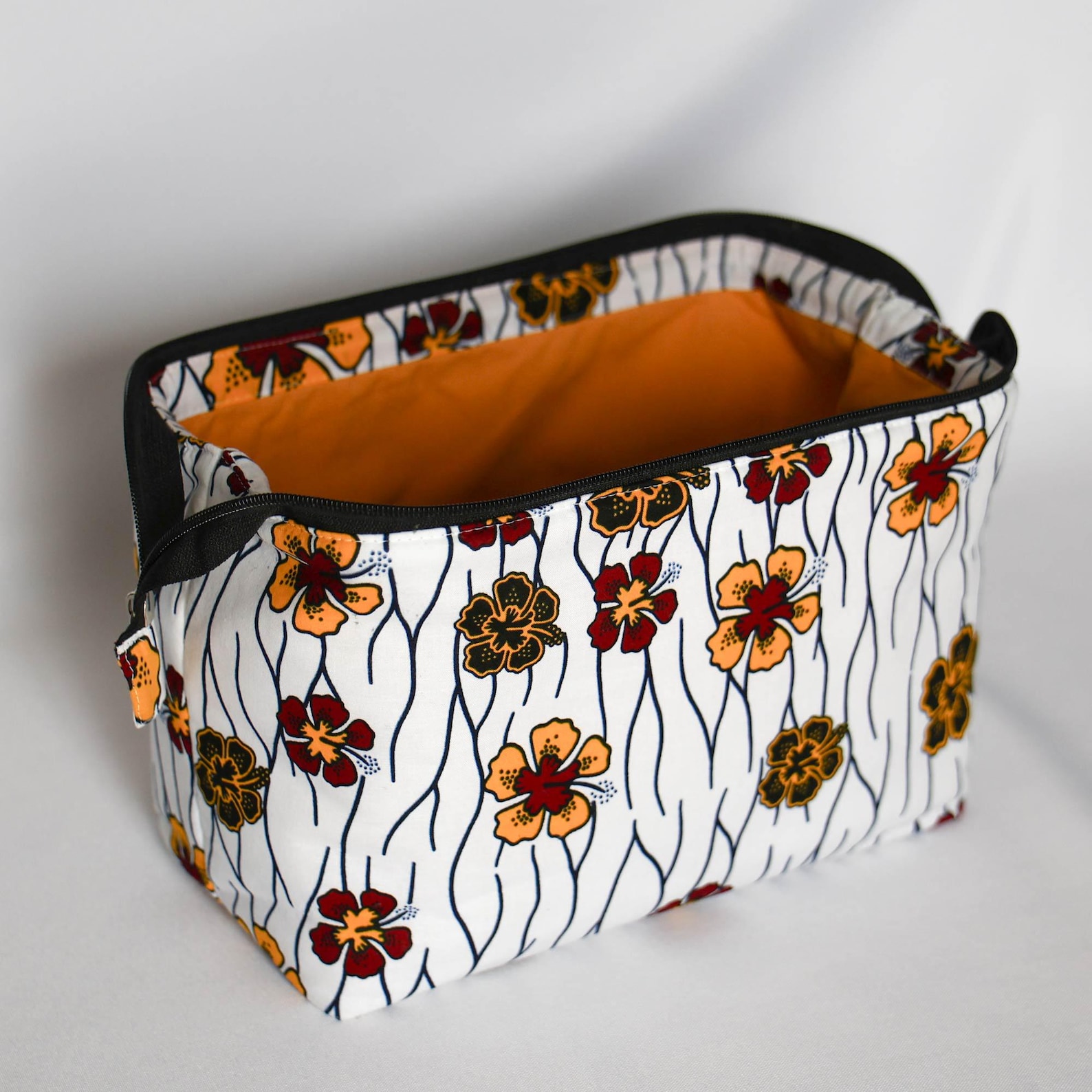 Boxy Bag PDF Pattern, Makeup Bag Pattern, Wide-open Boxy Bag, Digital ...