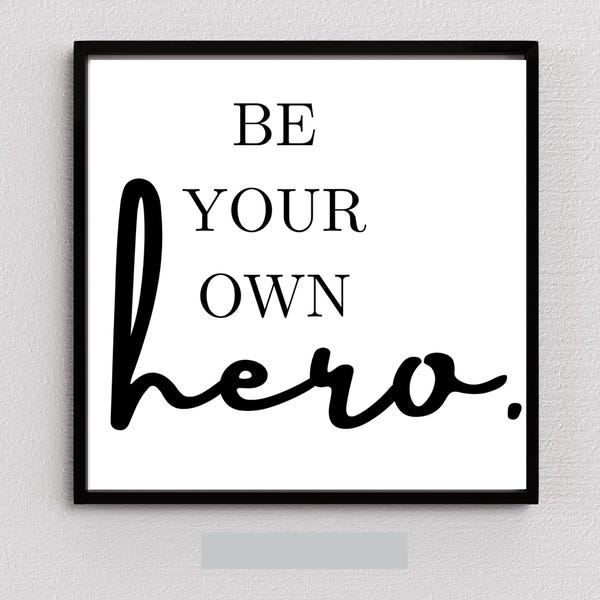 Hero Sign - Etsy