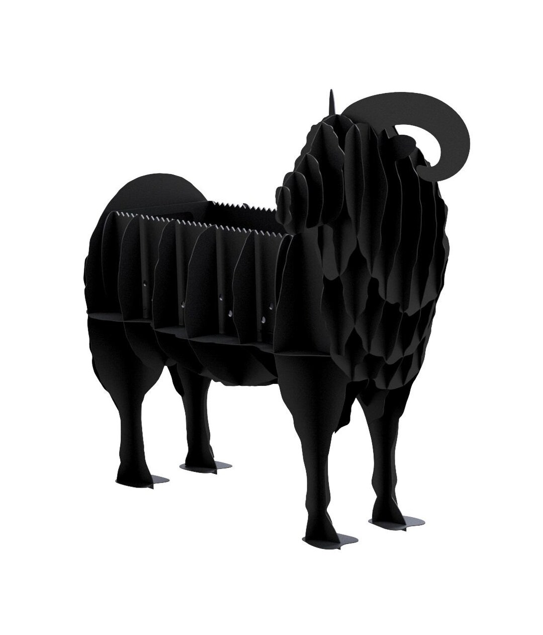 Ram BBQ , DXF, DWG, Sldrp Files Laser or Plasma Cutting - Etsy