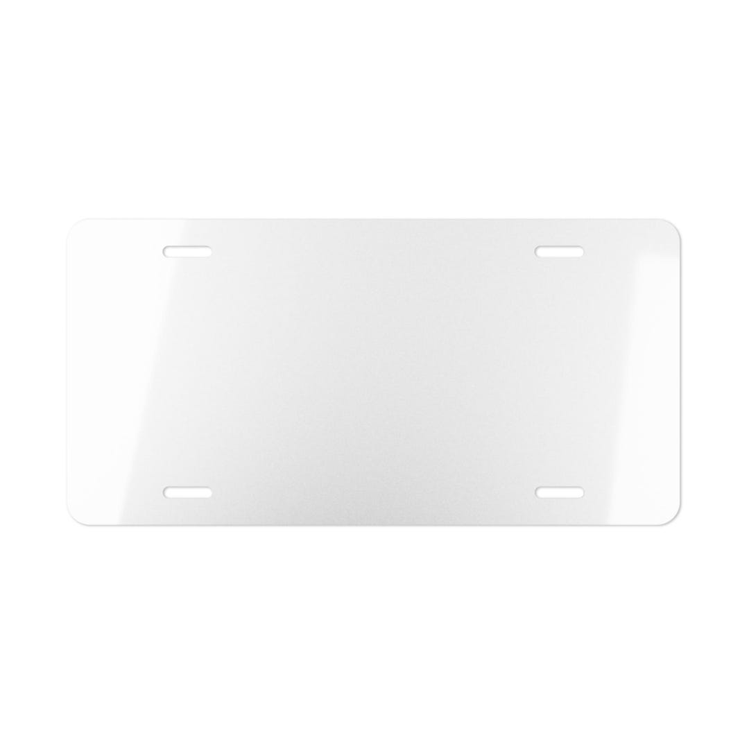 BLANK Car License Plate, Custom Vanity Tag, Unique Gift for Car Lovers ...