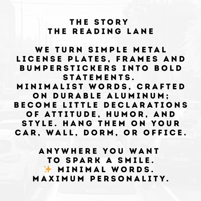 Front License Plate, Burner BRC Aluminum Metal Car Tag, That Thing in ...