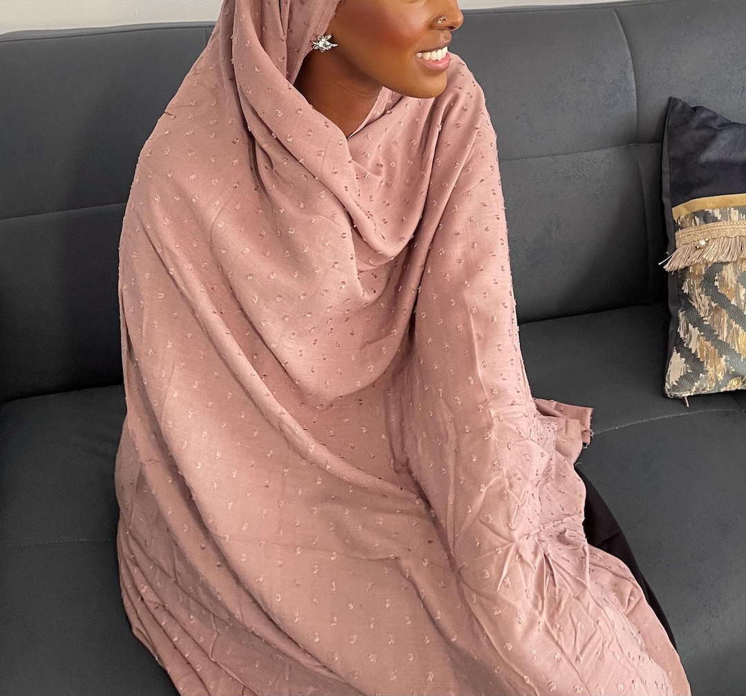 Soft Blush Pink Garbasaar | Traditional Somali Wrap | Lightweight ...