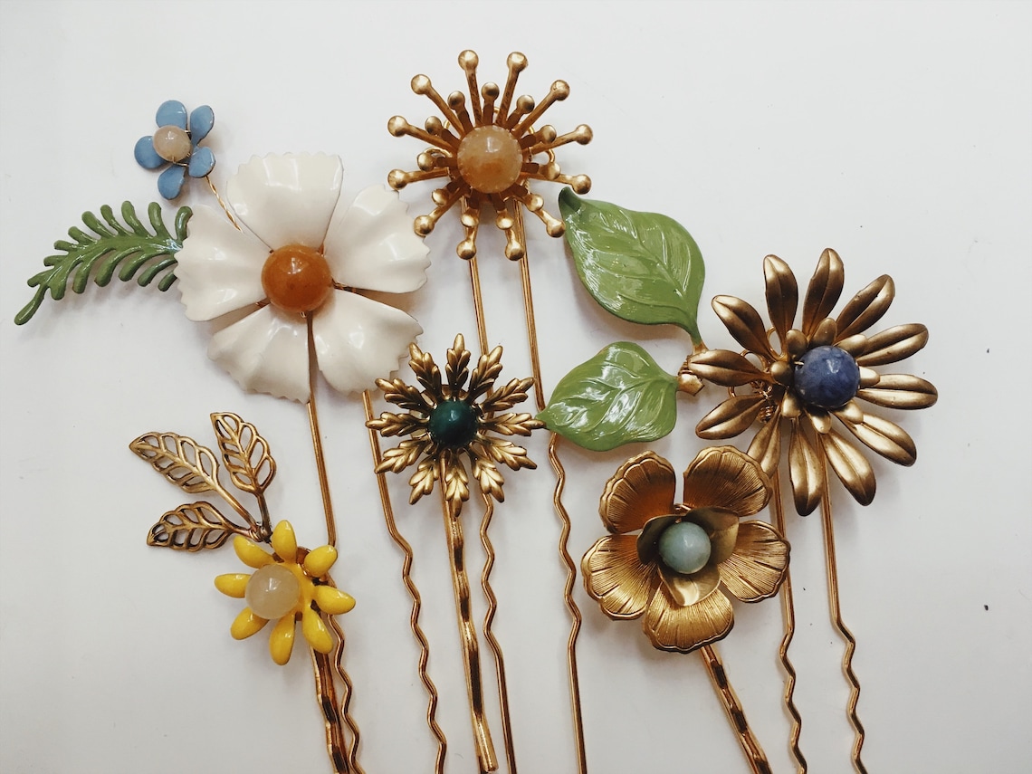 Bespoke Hair Pin Sets 1512 - Etsy