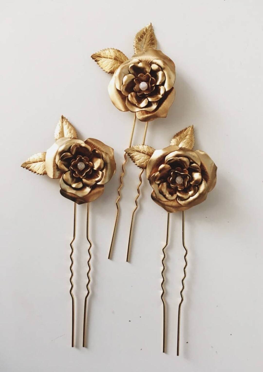 Garden Rose Pin Set 1616 - Etsy