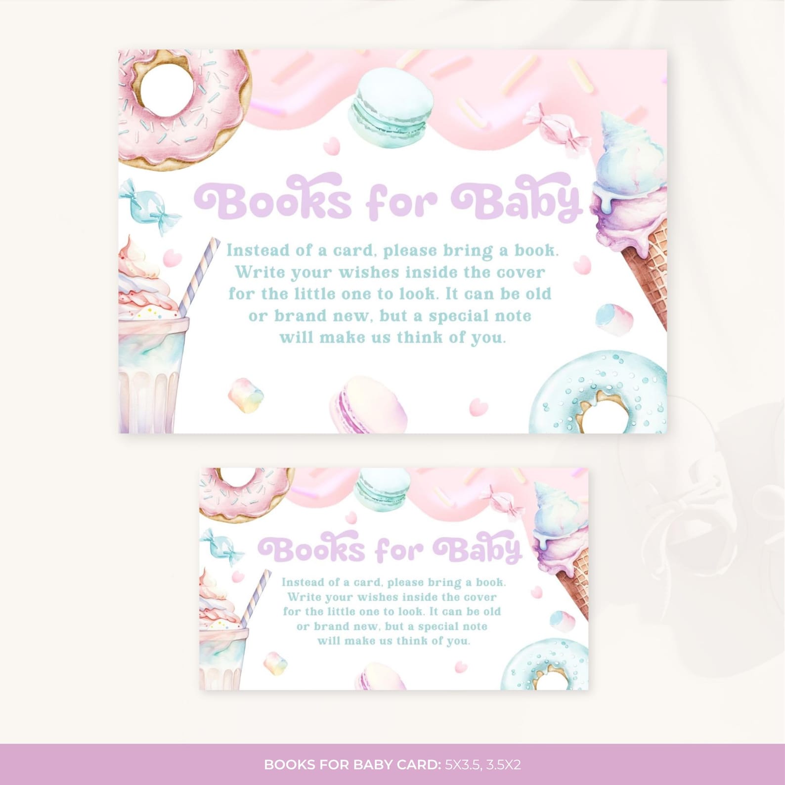 A Little Sweet Baby Shower Invitation Bundle | Candyland Baby Shower ...
