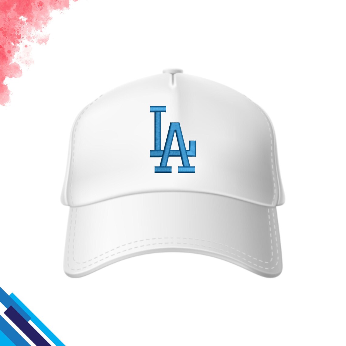 10 LA 3D Puff Embroidery Designs for Hats - Los Angeles Embroidery ...