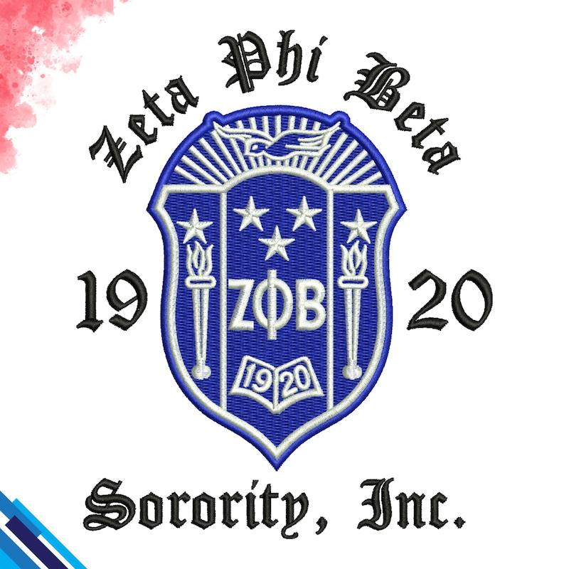 Zeta Phi Beta 4 - Etsy