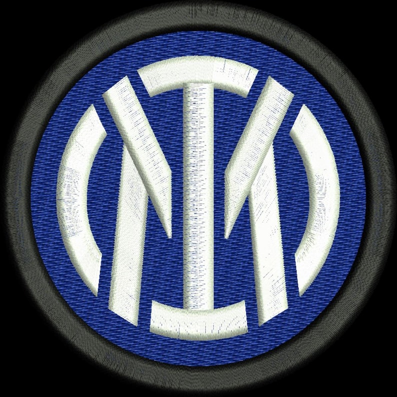 Inter Milan Logo Embroidery Design | Football Club Badge | Pes Dst Emb ...