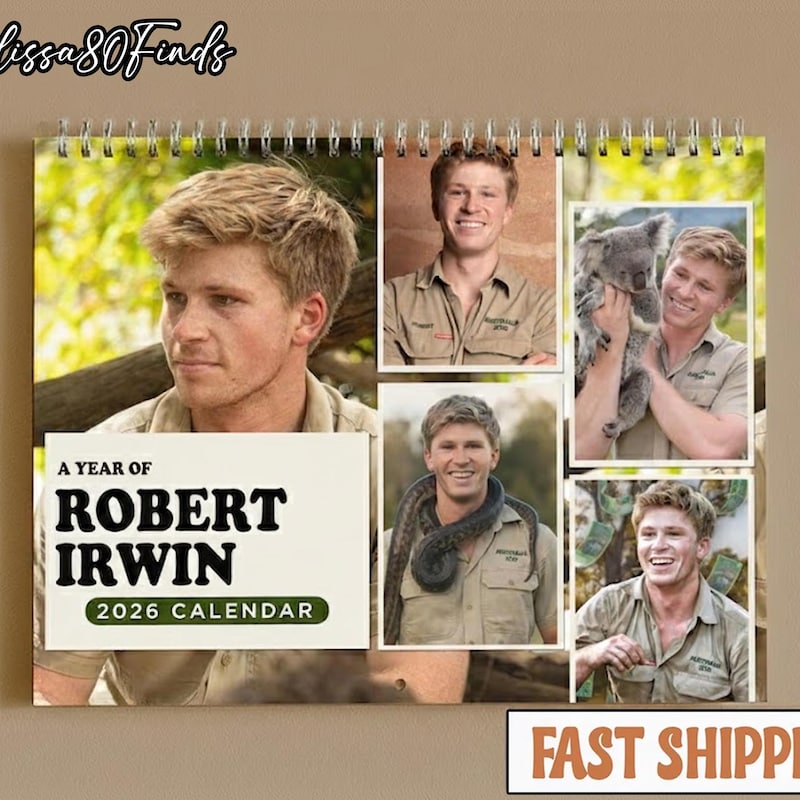 Robert Irwin 2026 Calendar - Etsy