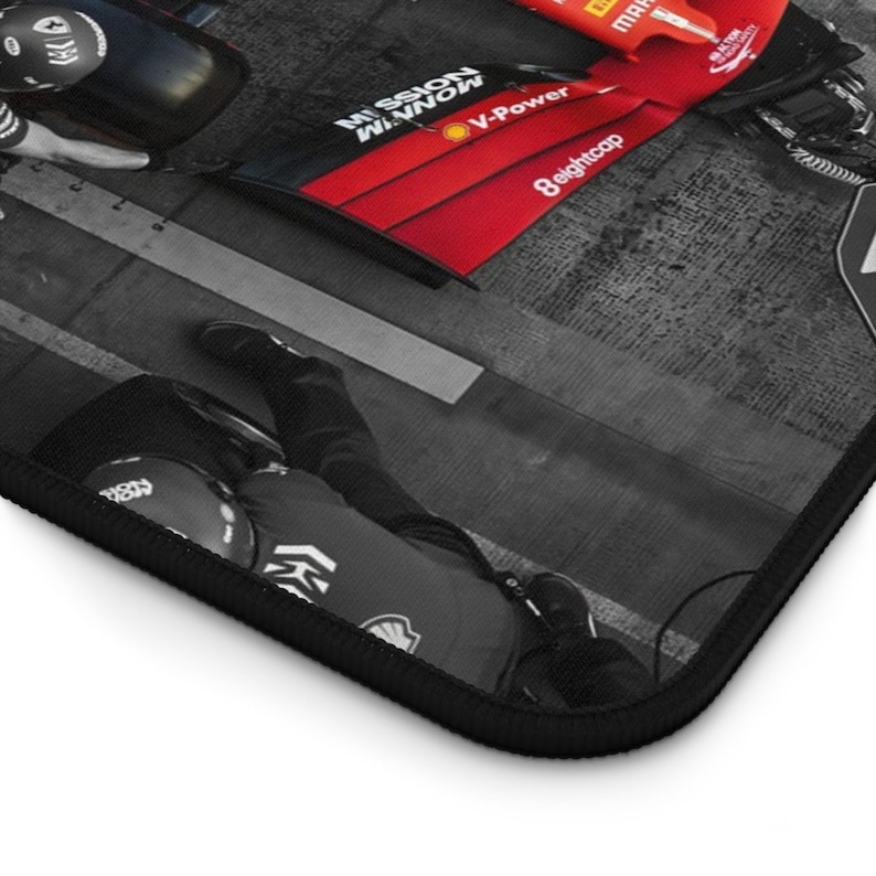F1 Ferrari Pit Stop Desk Mat, Formula 1 Motorsports Team - Etsy