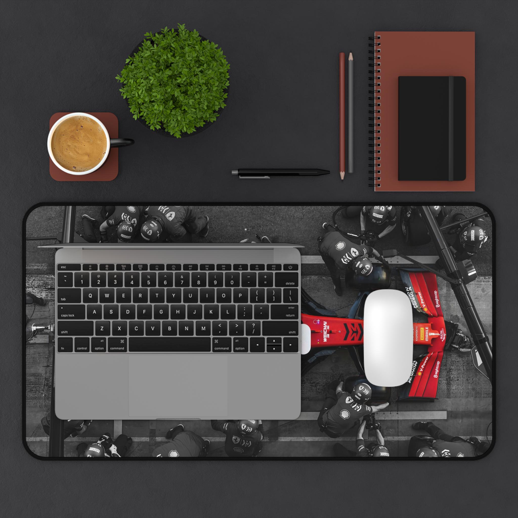 F1 Ferrari Pit Stop Desk Mat, Formula 1 Motorsports Team - Etsy