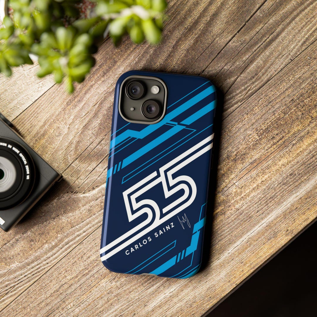 F1 Carlos Sainz 55, Formula 1 Phone Case - Etsy