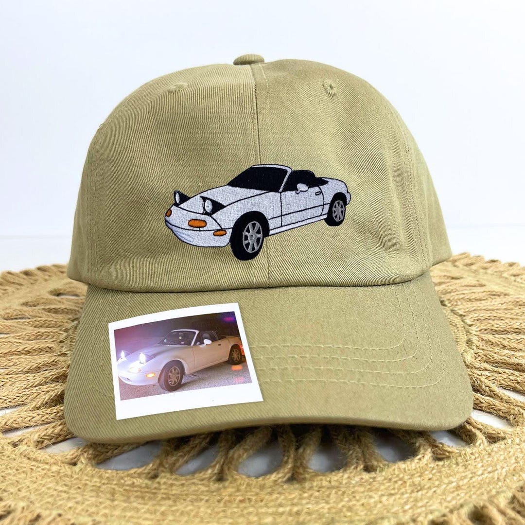 Personalized Car Hat With Custom Embroidered Photo - Unique Car Guy ...