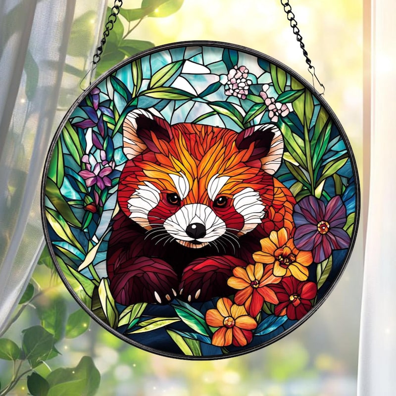 Red Panda Garden Ornament - Etsy