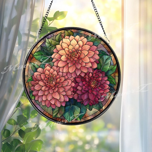 Dahlia Panel - Etsy