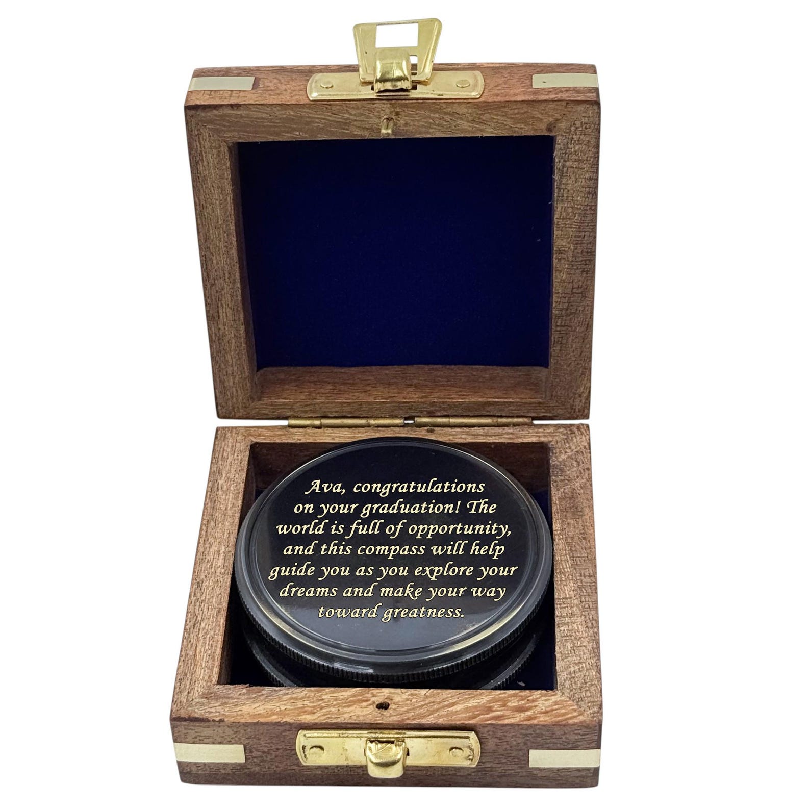 Personalised Graduation Poem Compass Gift: Engraved Gunmetal Compass - Etsy