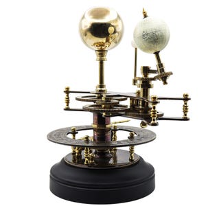 Personalised Handmade Orrery Solar System Model: Mechanical Planetarium ...