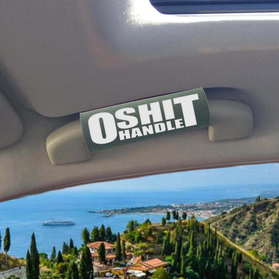 The O Shit Handle® - Car Grab Handle Cover – Interior Car Accessory for ...