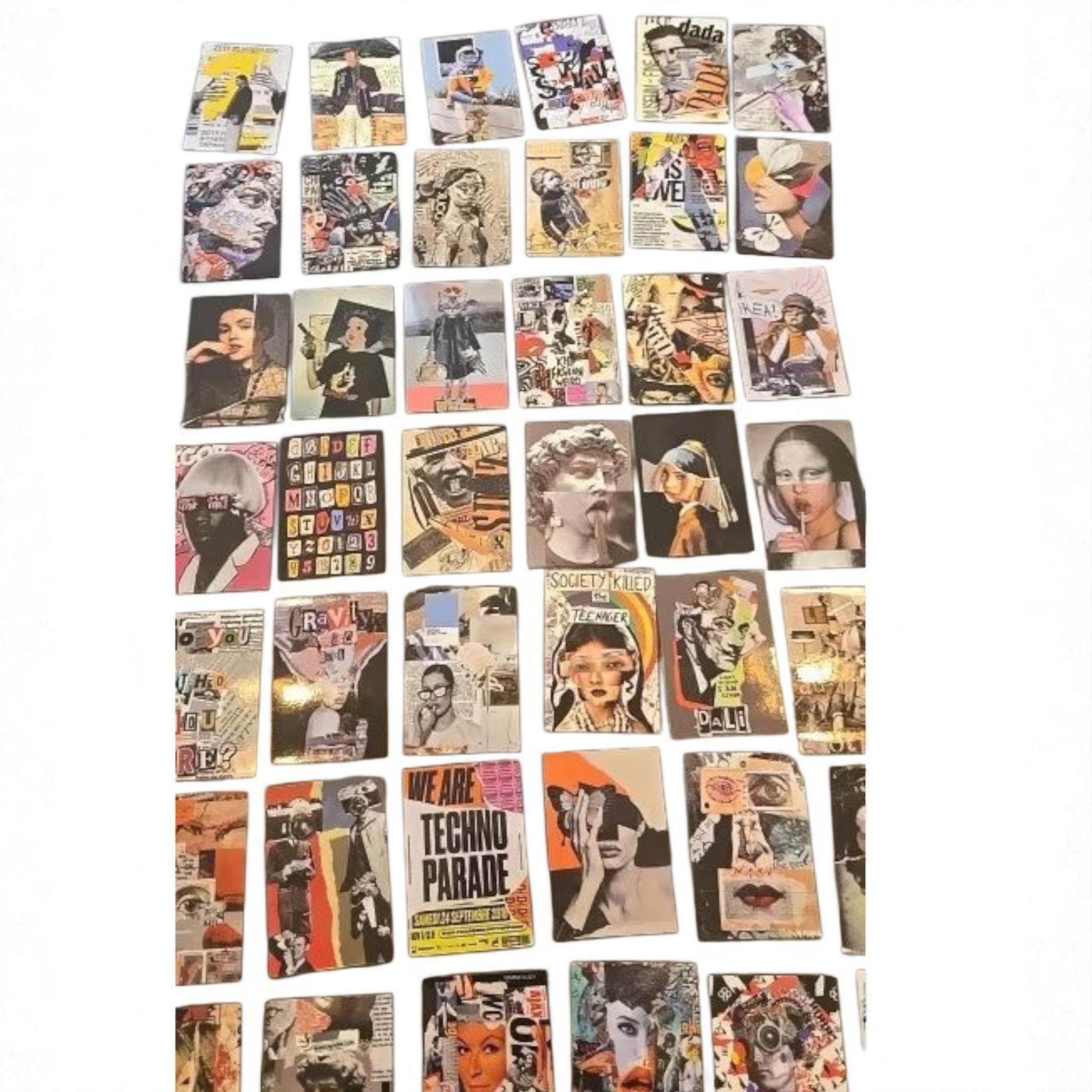 50pcs Modern Art Aesthetic Stickers for Laptop Fridge Luggage ...