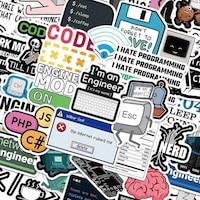 Git Cheat Sheet Sticker, Developer Stickers, Software Engineer, Nerd ...