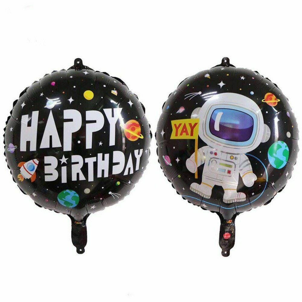 Space Astronaut Birthday Party Decorations 39pc Kit Happy Birthday ...