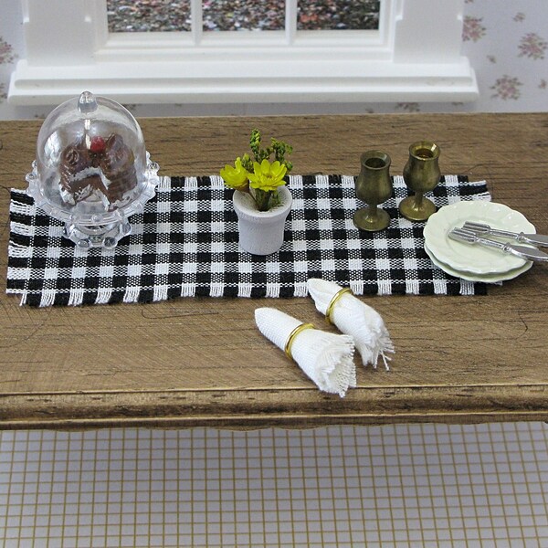 Black Table Topper - Etsy